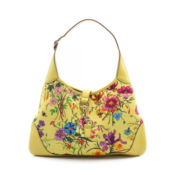 Gucci | Bags | Gucci Flora Shoulder Bag Yellow | Poshmark
